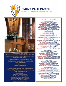 Bulletin – St. Paul Parish