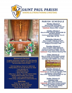 Bulletin – St. Paul Parish